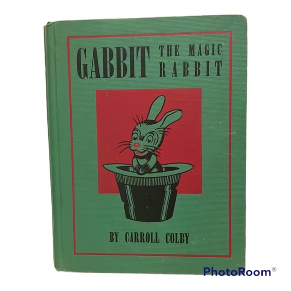 Other | Vintage Rare 1951 Gabbit The Magic Rabbit Book By Carroll Colby ...